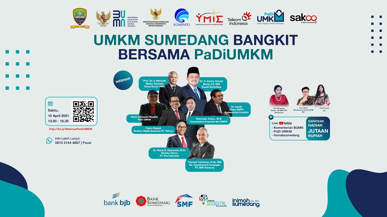 UMKM SUMEDANG BANGKIT BERSAMA PaDi UMKM #inimahsumedang - YouTube