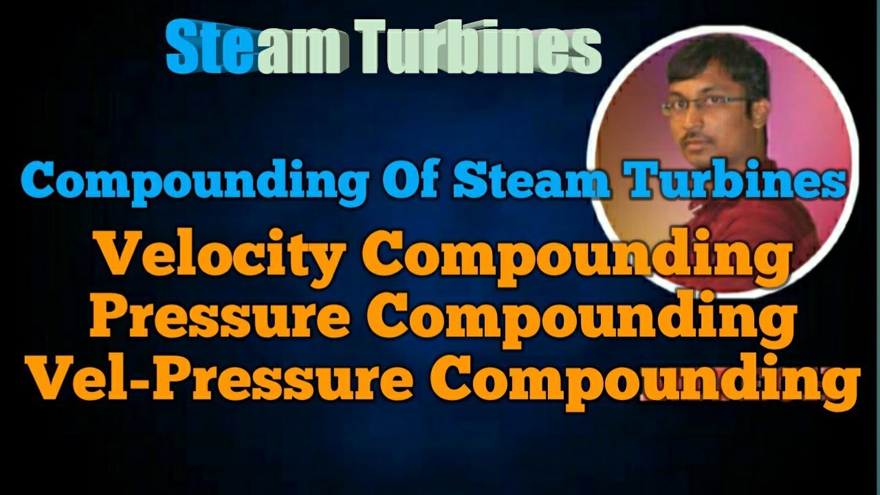 COMPOUNDING OF STEAM TURBINE|| IMPULSE TURBINE||VELOCITY , PRESSURE AND ...