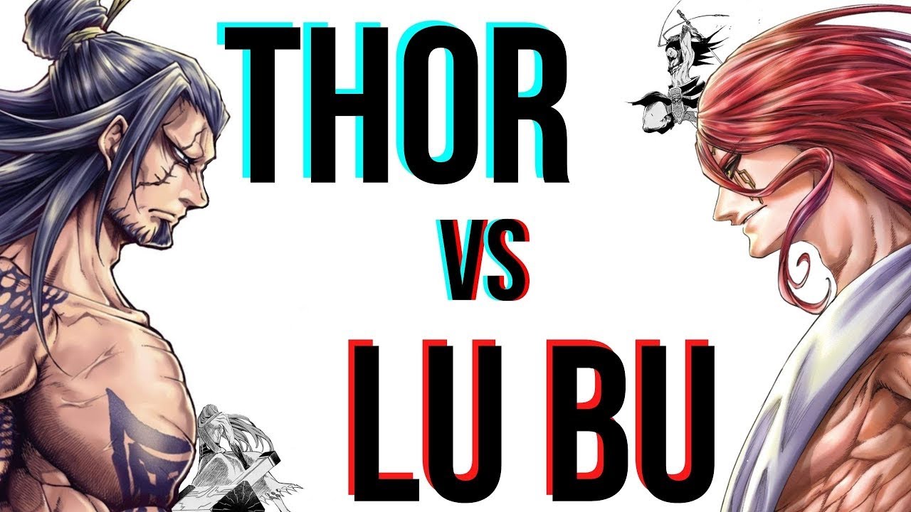 Record Of Ragnarok | Thor vs Lu Bu Full Fight | English Dub - YouTube