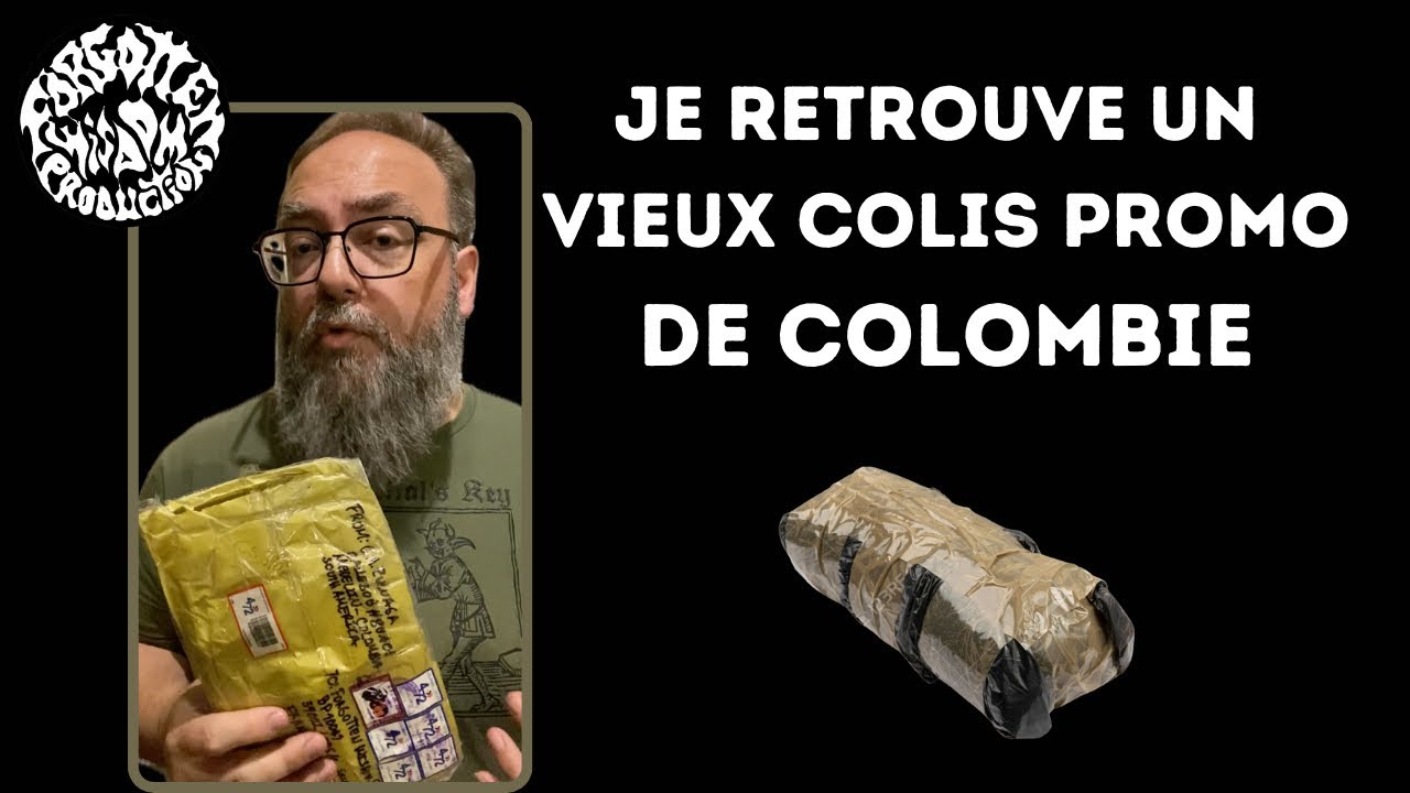 Je retrouve un colis promo de Black Metal colombien ! - YouTube