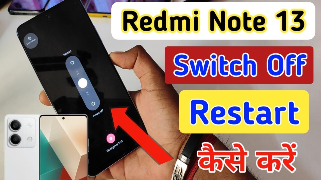 Redmi note 13 Switch Off Kaise Kare /Redmi note 13 power off/switch off ...