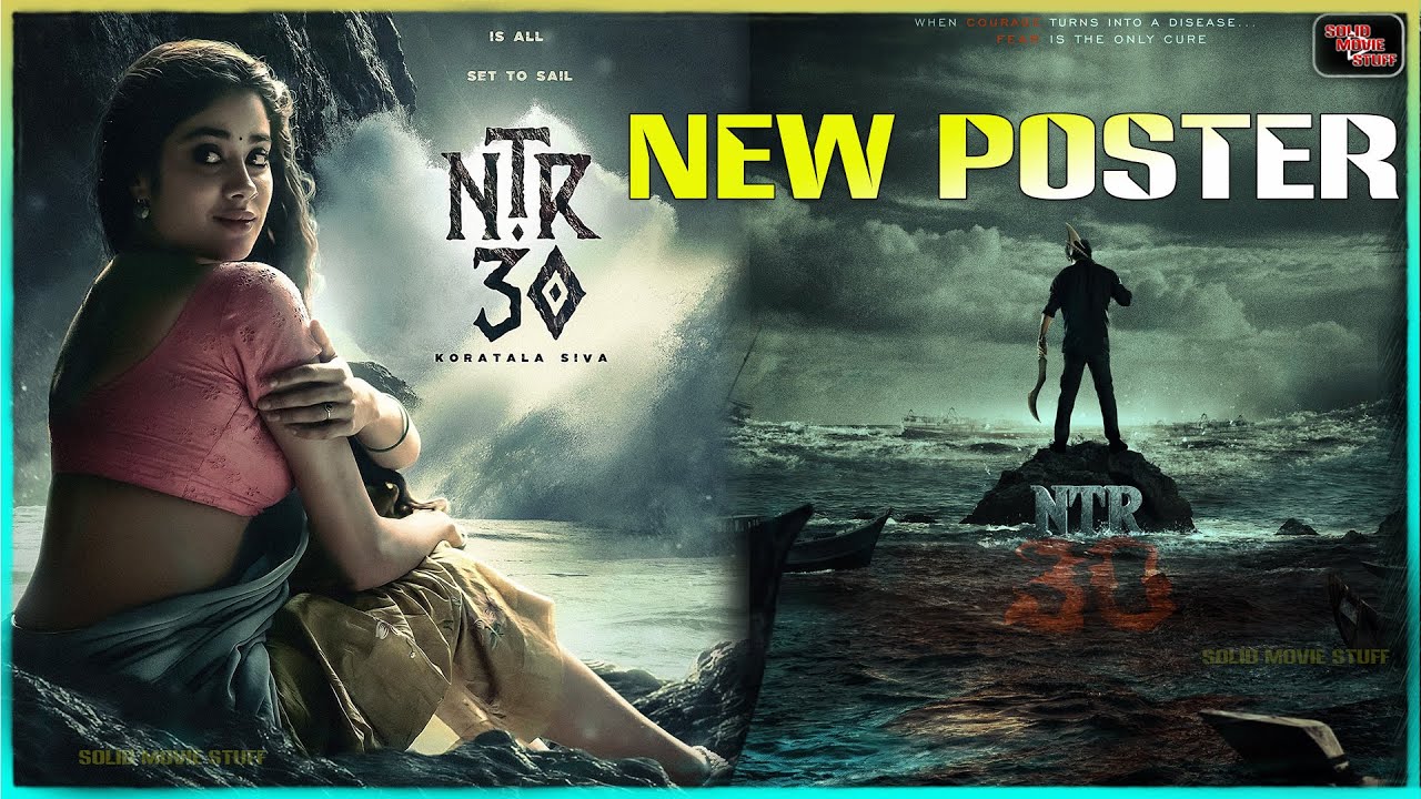 NTR 30 Janhvi Kapoor New Poster Breakdown | NTR | Janhvi Kapoor ...