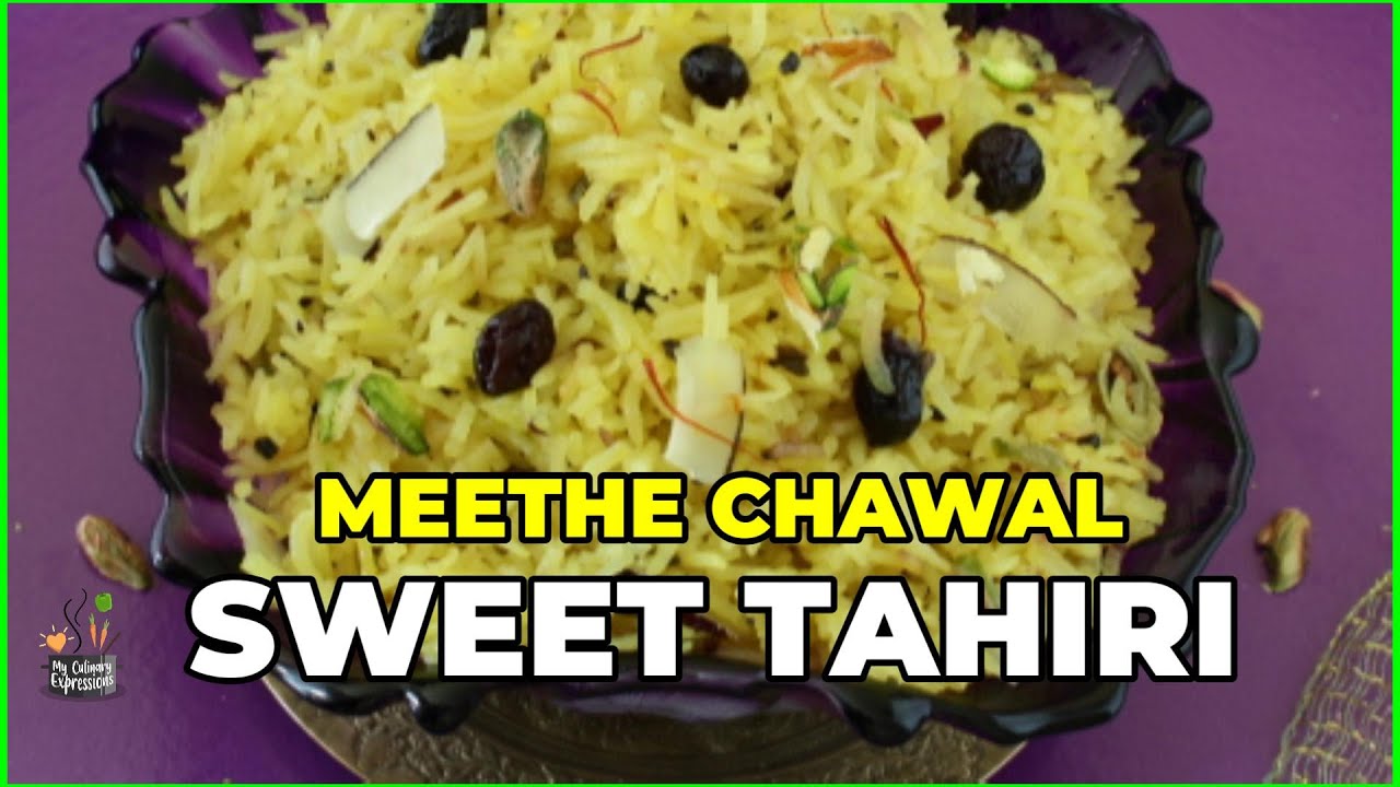 Sindhi Tahiri recipe | Sindhi Sweet Rice | How to Make Sindhi Tehri ...