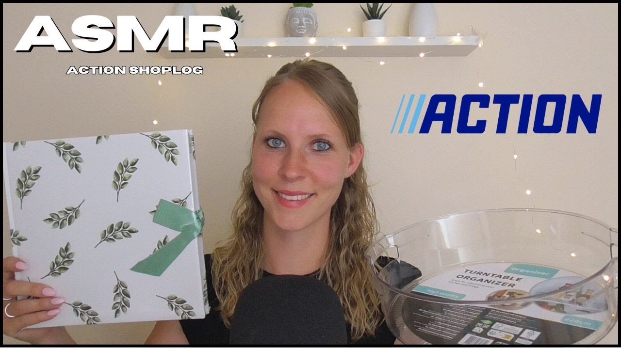 ASMR Action Shopping Haul 😍 | Show And Tell ( Tapping & Whispering ...