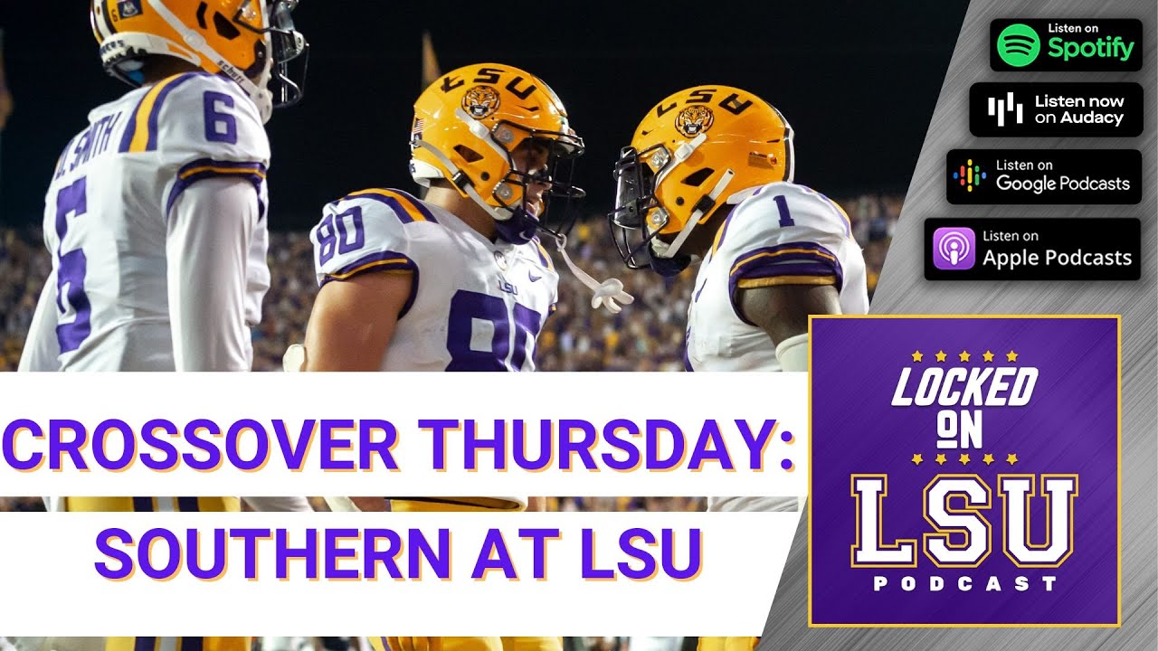 A historic college football matchup between the LSU Tigers and Southern ...