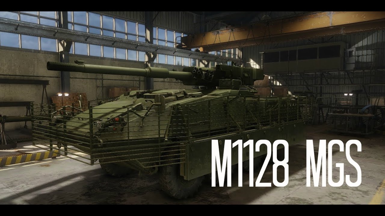 M1128 MGS - Tank in Actions - YouTube
