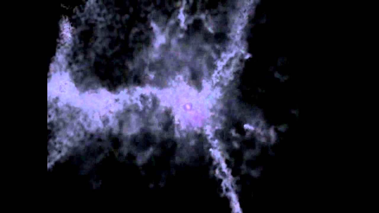 Giant Swirling Straws Help a Galaxy Grow | NASA JPL Space Science HD ...