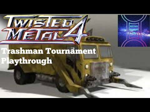 Twisted Metal 4 Trashman Tournament Playthrough - YouTube