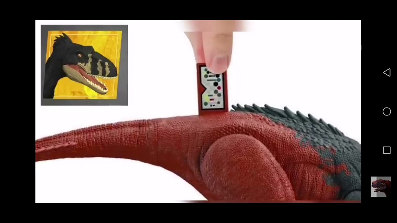 Megaraptor scan code!! *credit in the DESCRIPTION * - YouTube