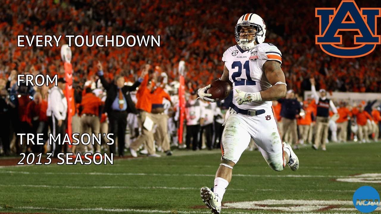 Every Touchdown From Tre Mason's 2013-14 Season - YouTube