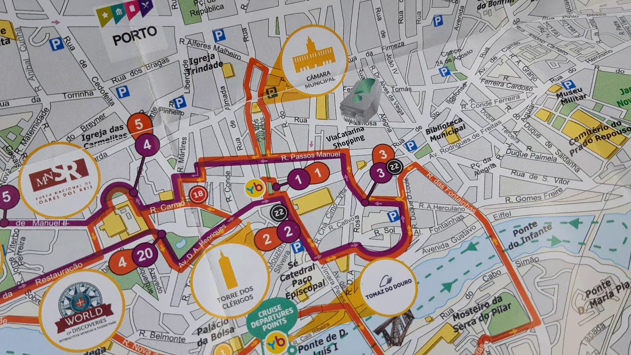 Portugal 2020 - 162- PORTUGAL, PORTO, YELLOW BUS - YouTube