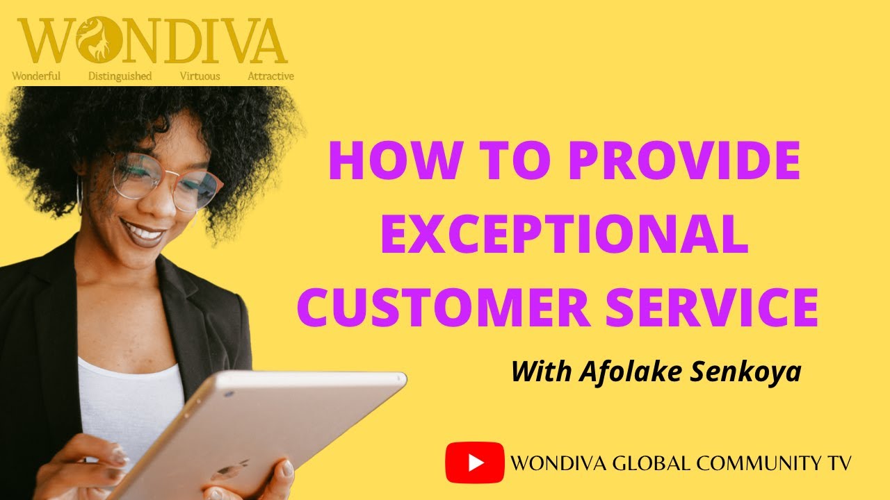 GETTING LOW ON SALES? WATCH HOW TO DELIVER EXCEPTIONAL CUSTOMER ...