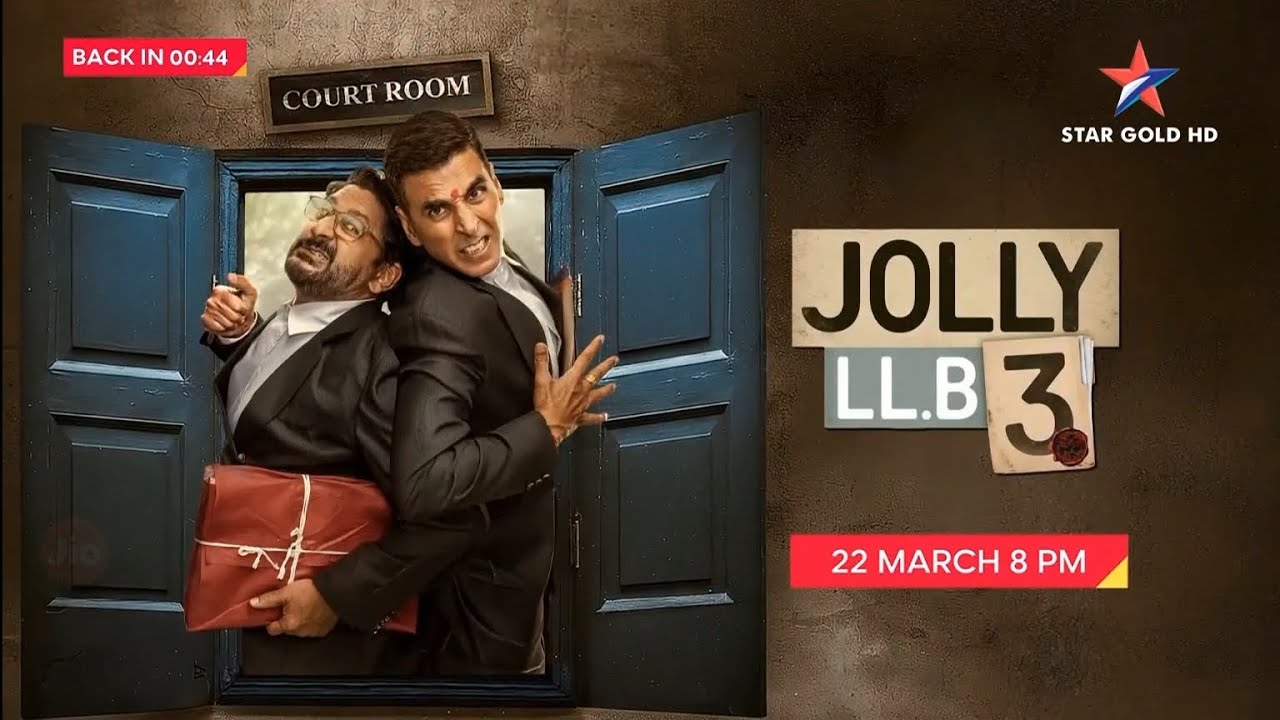 |TV Par Pehli Baar| Jolly LLB 3 22 March 8PM On Star Gold - YouTube