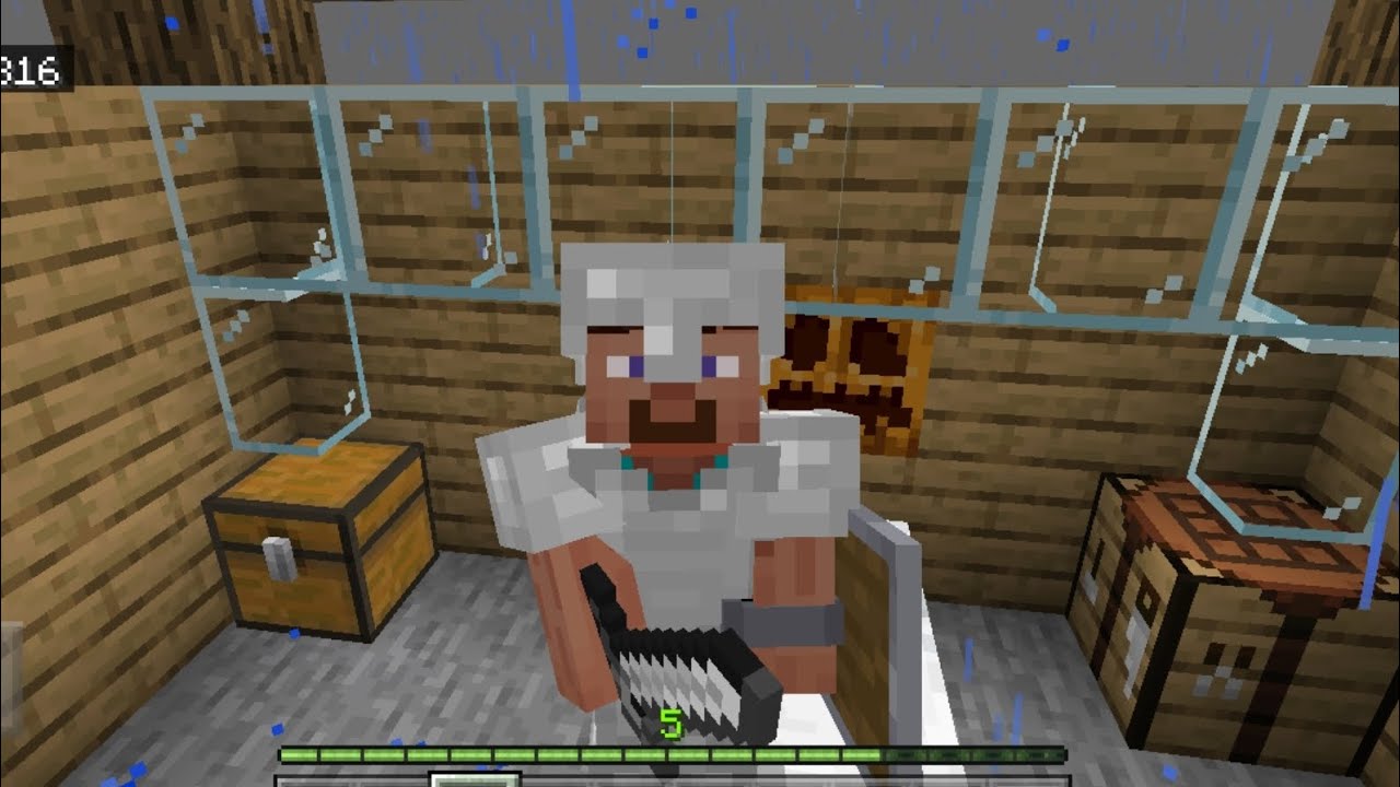 Crafting Iron Tools in Minecraft Winewood #3 - YouTube