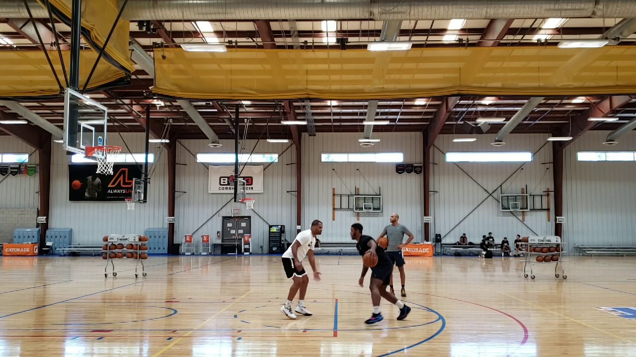 Tim Grgurich NBA camp workout with Larry Johnson jr. From Youngstown ...
