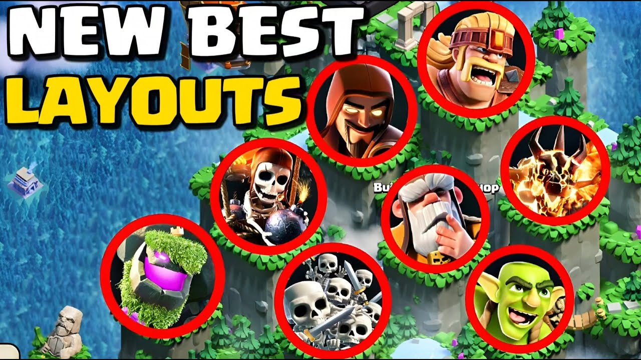 Anti SUPER MINER Base Layouts for Clan Capital | Bases for ALL ...