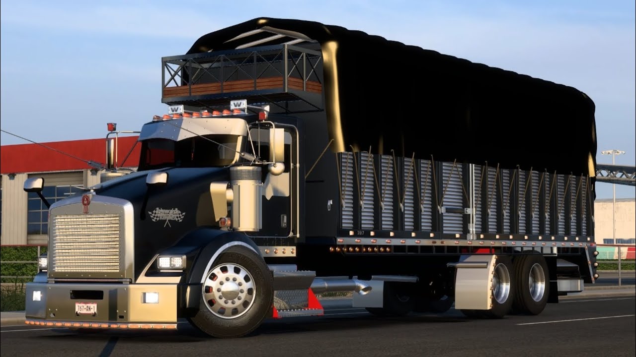 MOD REVIEW KENWORTH T800 Torton FULL TUNING🔥 | american truck simulator ...