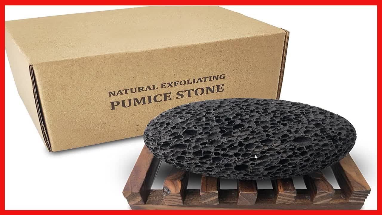 Pumice Stone for Foot, Natural Earth Lava Shower Pumice Stone Black ...