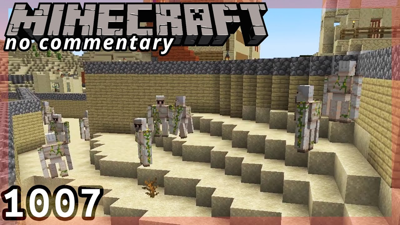 Late-Game Minecraft 1007 :: New Desert City Walls - YouTube