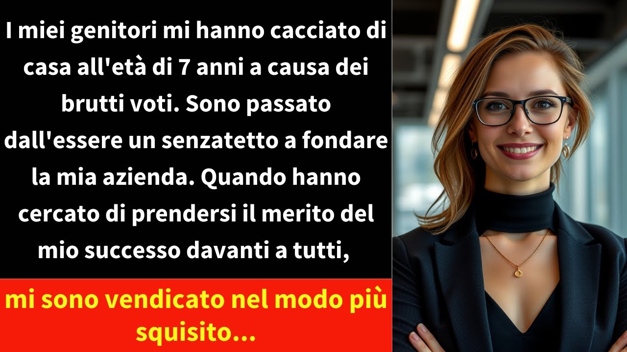 I miei genitori mi hanno cacciato di casa all'età di 7 anni a causa dei ...