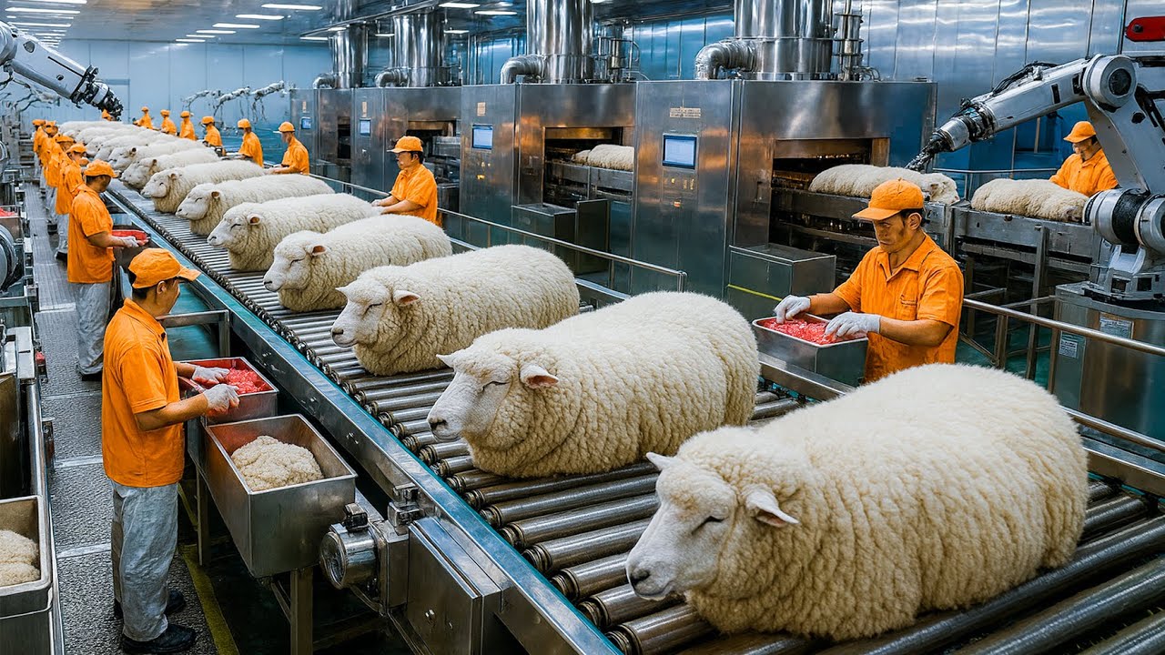 Inside the White Sheep Leather Factory | How Million-Dollar Products ...