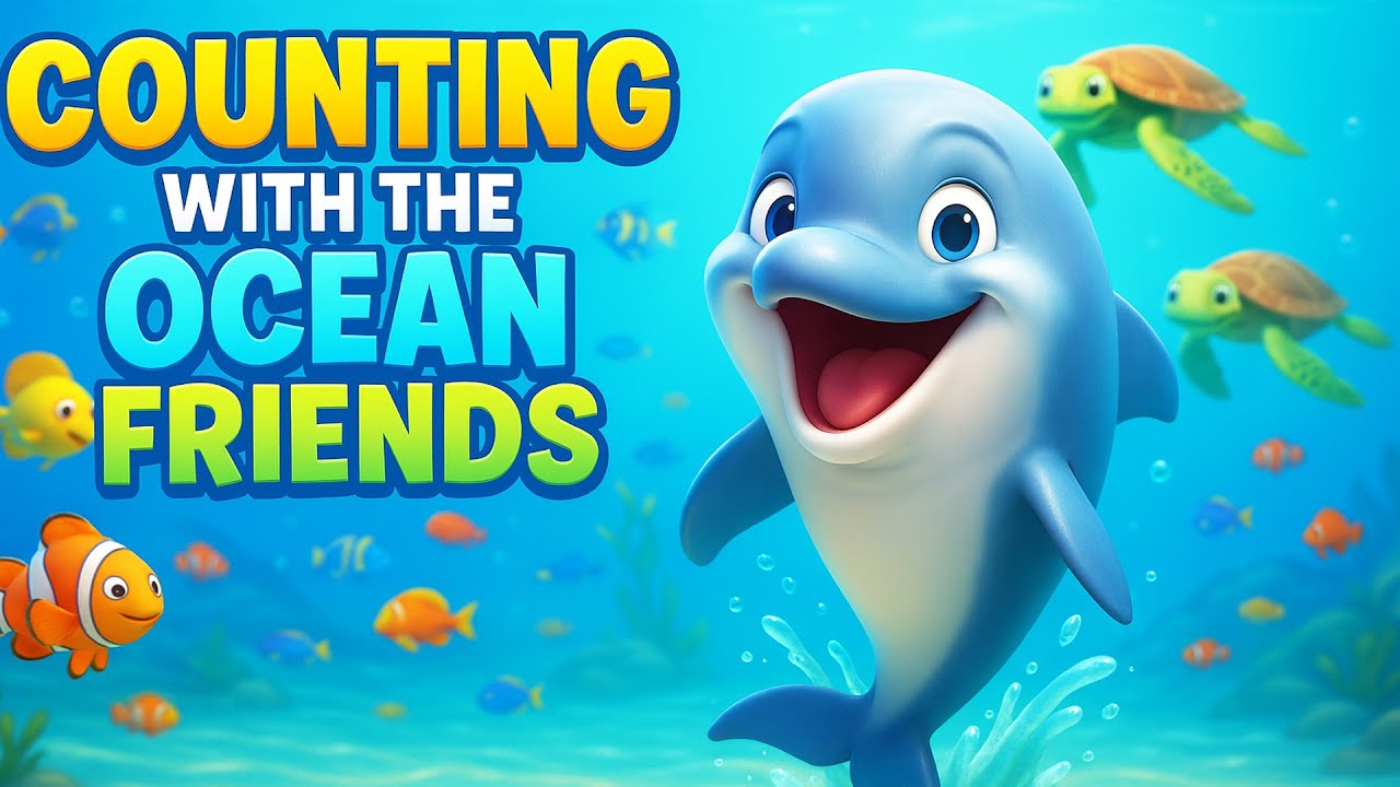 Counting with the Ocean Friends | Fun Learning Adventure. - YouTube