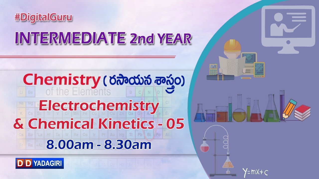 2nd Inter Chemistry || Electrochemistry & Chemical Kinetics-5 ...