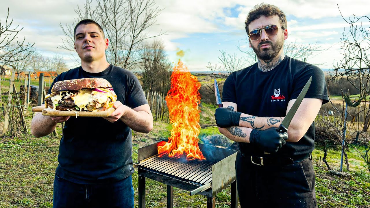 3 KG Giant Burger! Twice as Good and Tastier than Mcdonald's! - YouTube