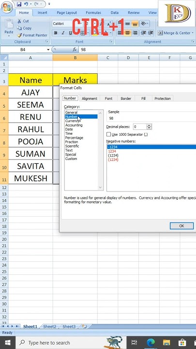 Excel Shorts || Excel Smart Tricks || Hilight Value - YouTube