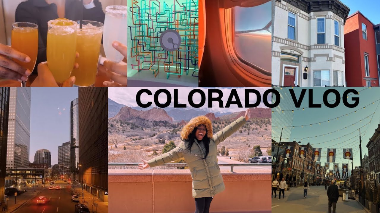 COLORADO Travel VLOG I Denver + Colorado Springs + Meow Wolf + Garden ...