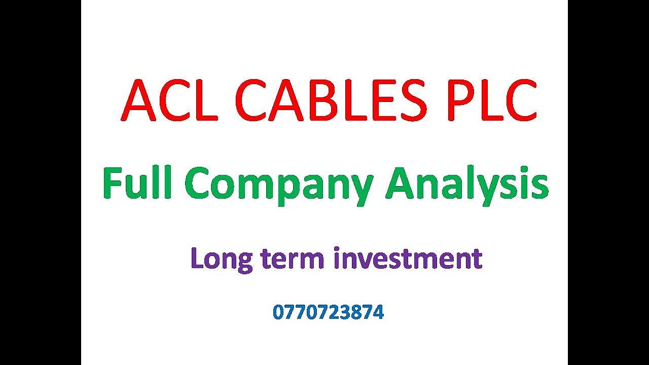 ACL CABLES PLC (ACL.N) - Company analysis with data base / Long term ...