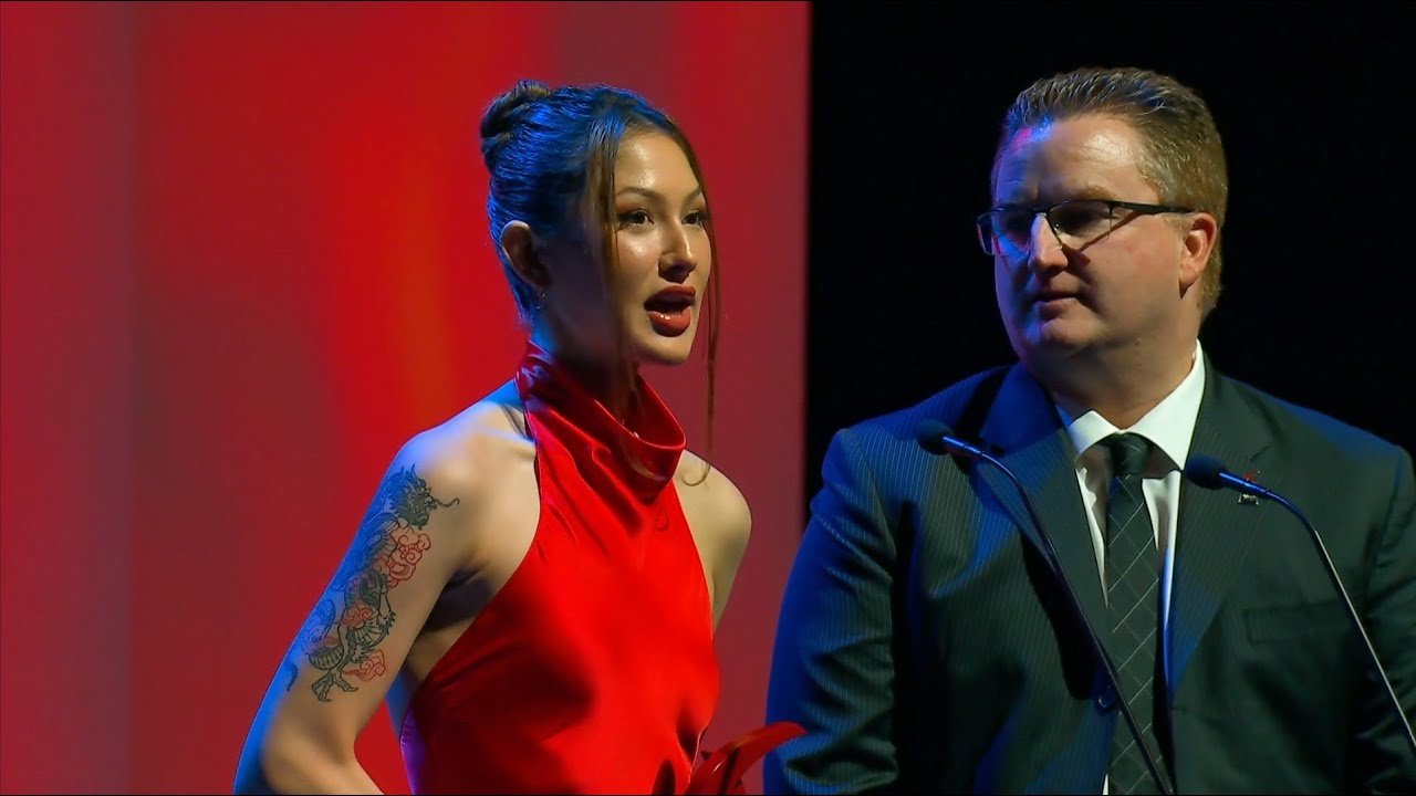 Nadia Popovici Interview - 2022 Musial Awards - YouTube