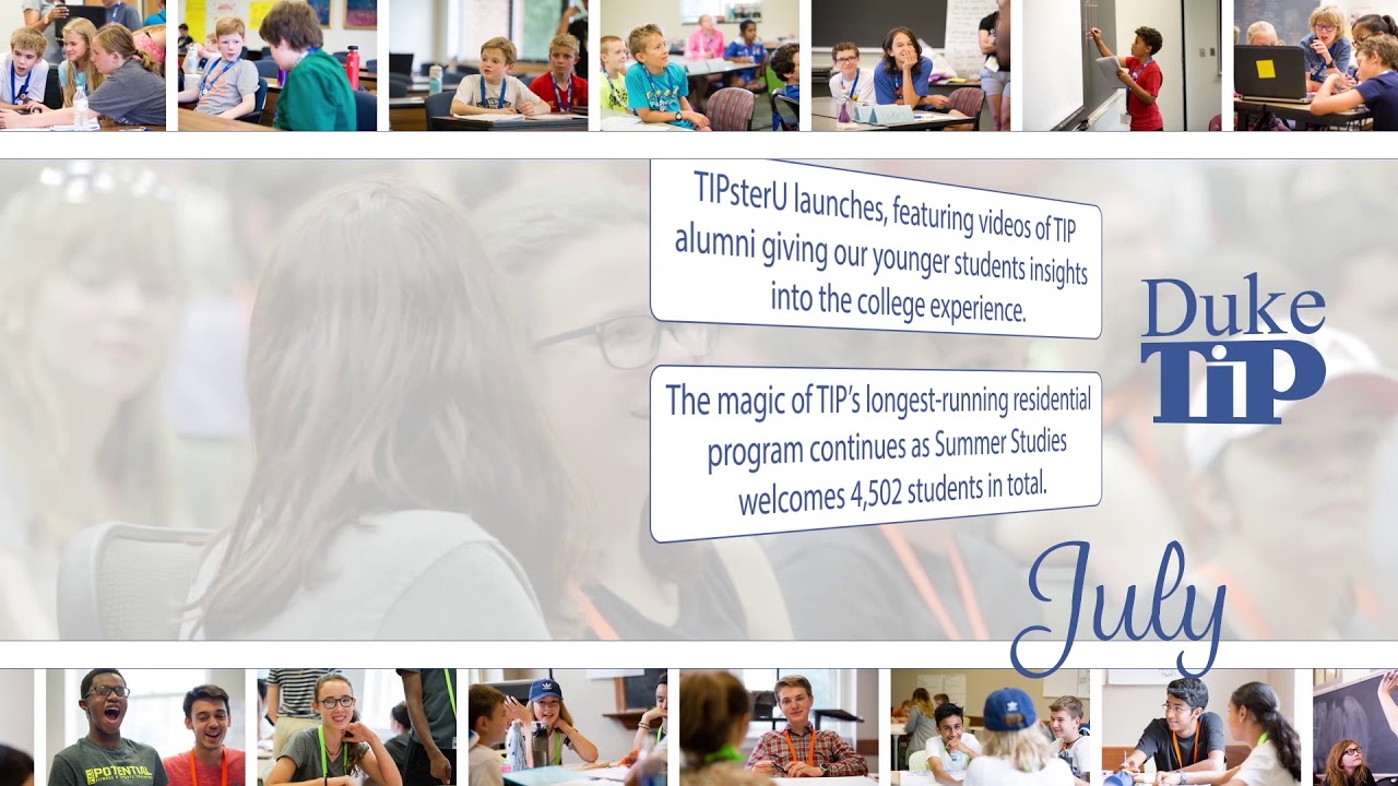 Duke TIP's 2017 Year in Review - YouTube