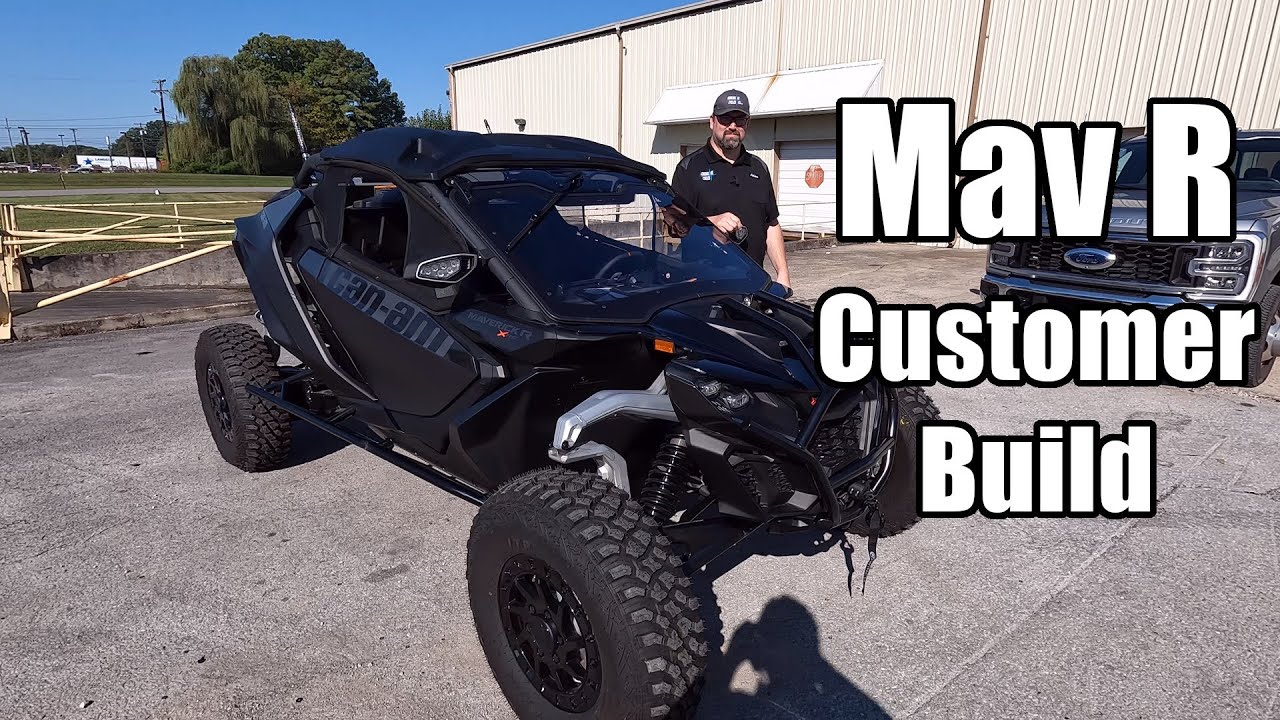 Adrenaline Cycles Builds another Mav R with smart Accessories. - YouTube