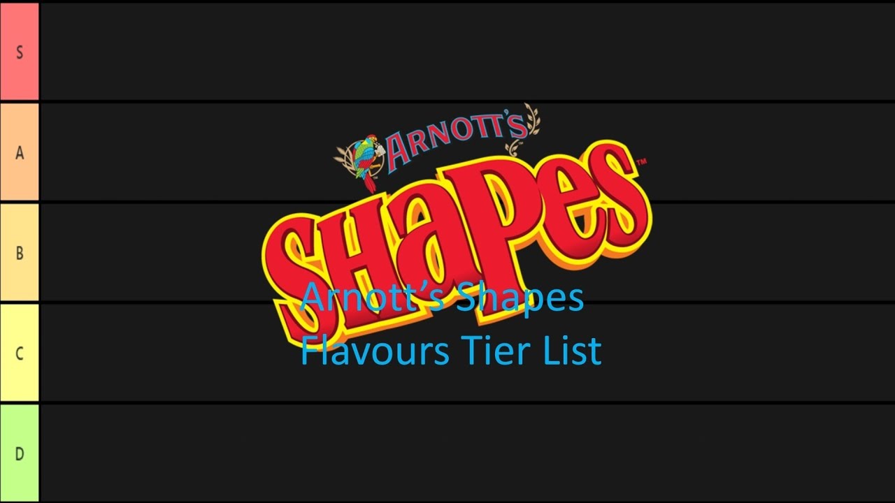 Arnott's Shapes Flavors Tier List - YouTube