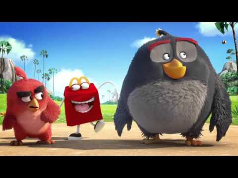 الآن هناك لعبة Angry Birds مع كل وجبة هابي ميل