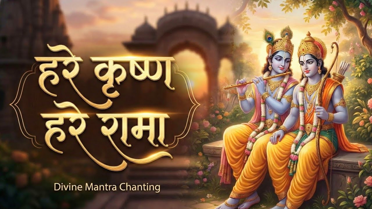 The Great Mantra: Hare Krishna, Hare Rama | Chanting | Meditation Music ...