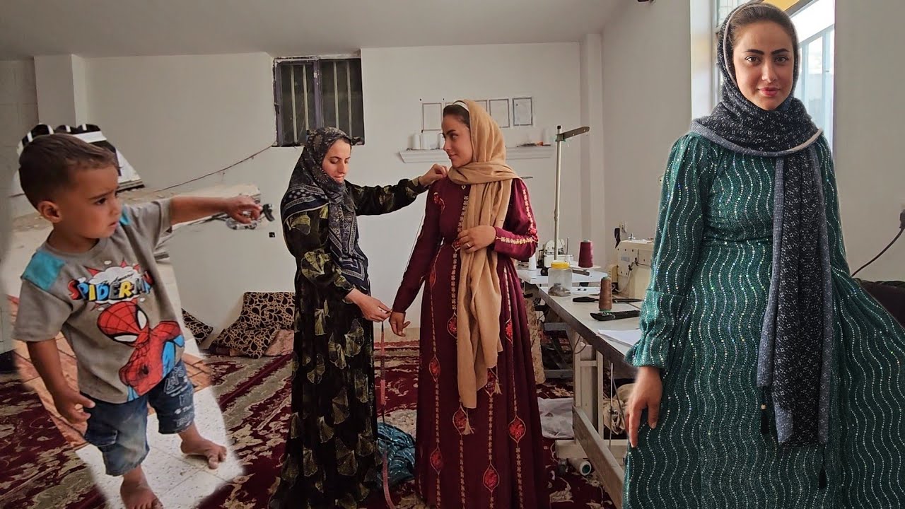 lothes in the village with Parvin the tailor, for Maryam, Seifullah's ...