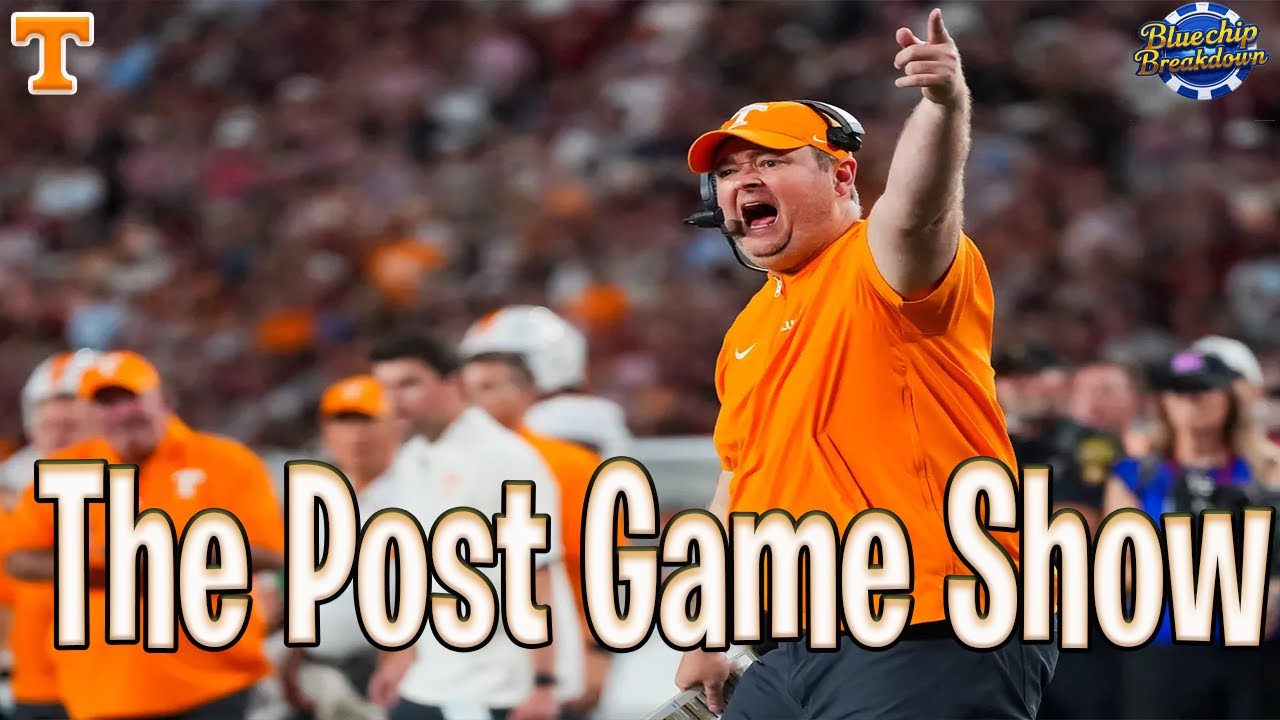 Tennessee vs Alabama Post Game Show - YouTube