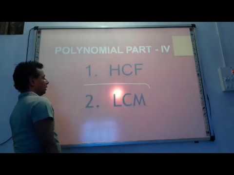 HCF And LCM of Polynomial - YouTube