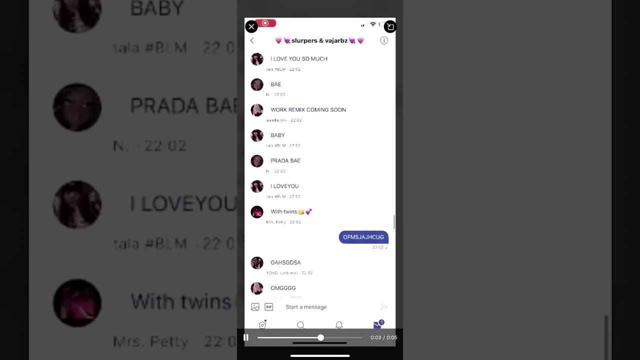 Nicki Minaj confirms she is pregnant with Twins. Screen record. - YouTube