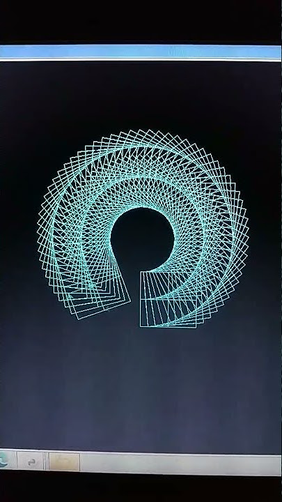 Create amazing art using python | Circle | Python for beginners | Python design #shorts #fun # ...