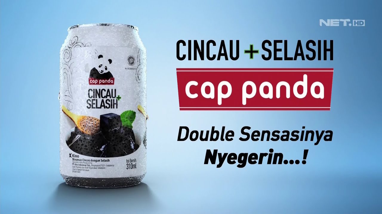 Iklan Cap Panda Cincau Selasih - YouTube