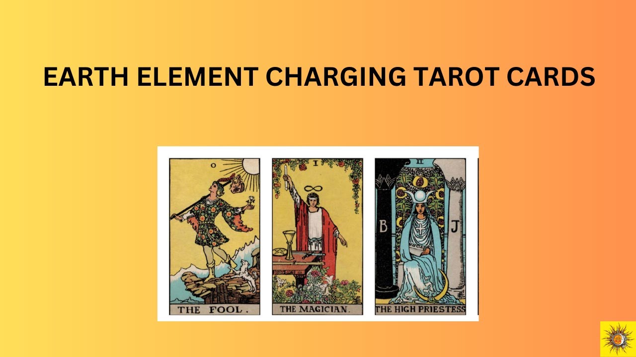 EARTH ELEMENT CHARGING TAROT CARDS #tarot #remedies # ...