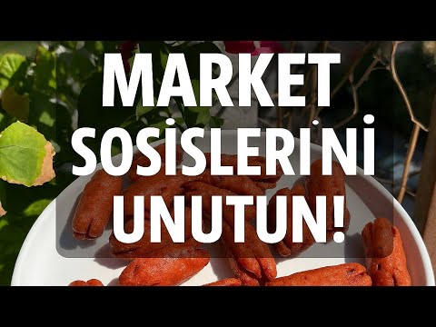 👉 Market Sosislerini Unutun! Evde Katkısız Sosis Tarifi 🍴