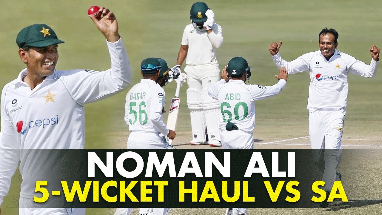 A Debut to Remember! Noman Ali’s Stunning 5-Wicket Haul vs South Africa ...