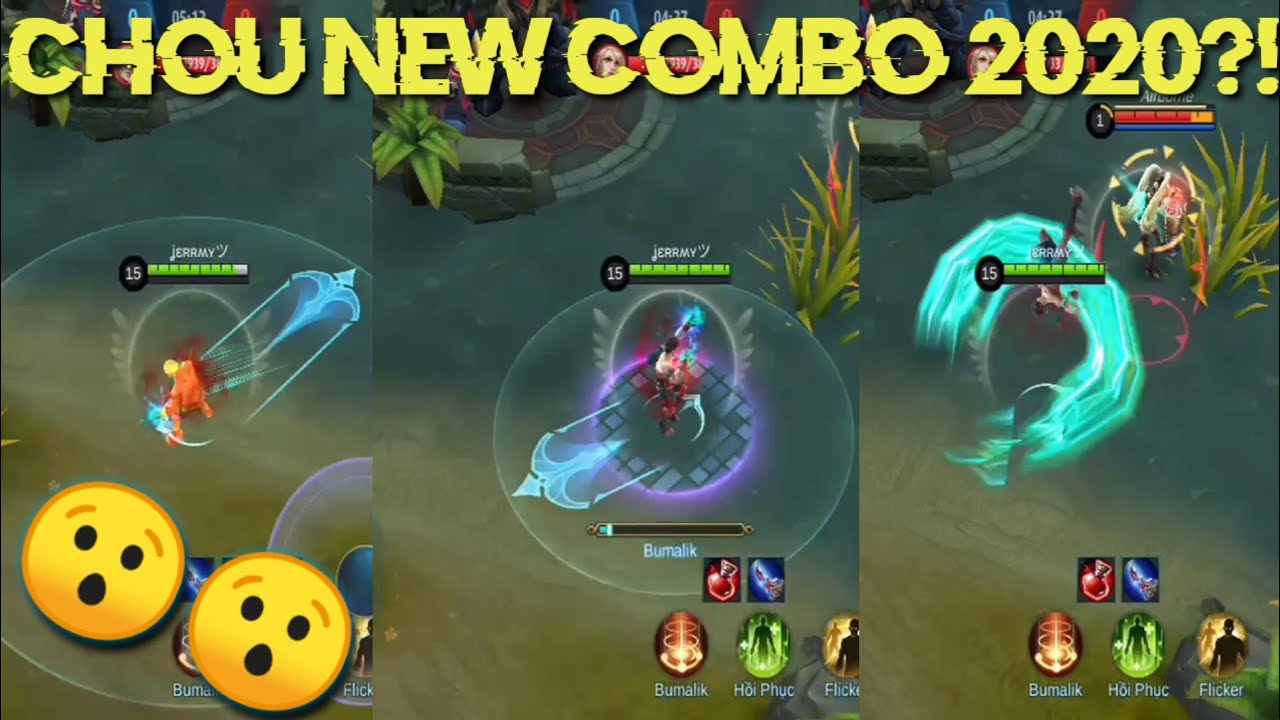 Chou Users,Watch This 4 Amazing Combos😯 - YouTube