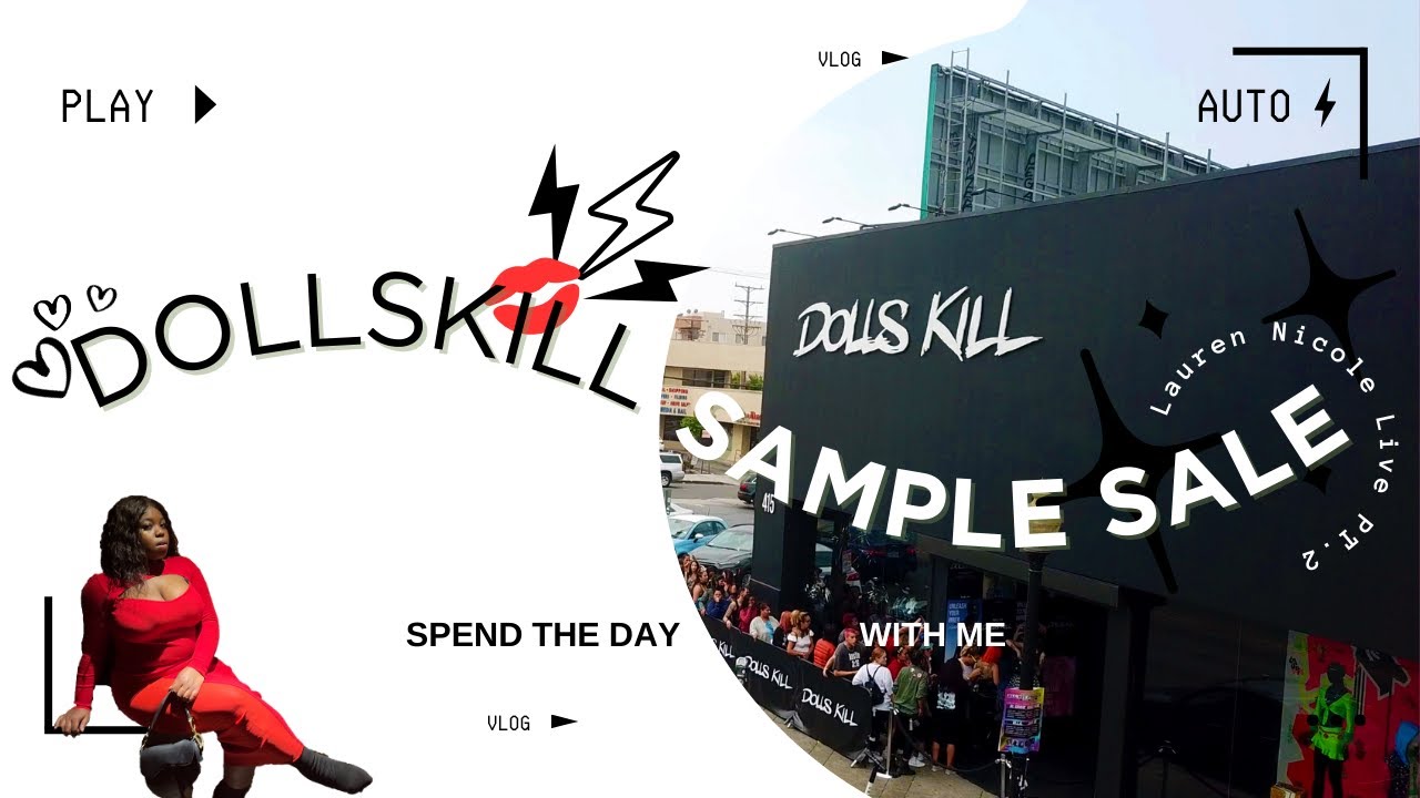 Is the DOLLSKILL Sample Sale WORTH IT? (SAMPLE SALE HAUL) - YouTube