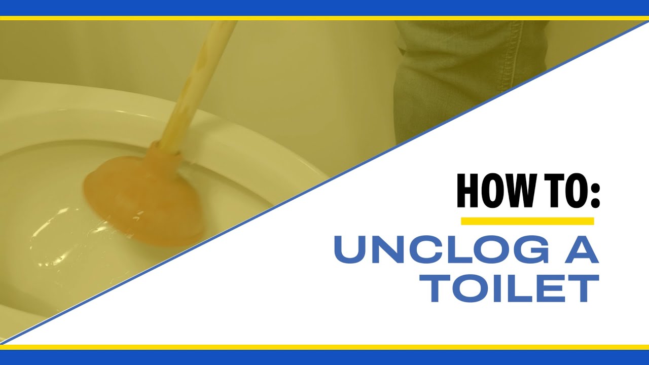 How to Unclog a Toilet - YouTube