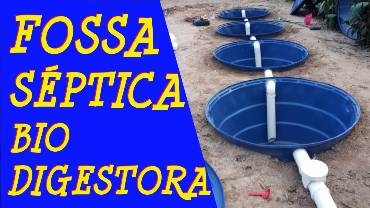 Fossa Séptica Biodigestora - #03 Reciclando - YouTube